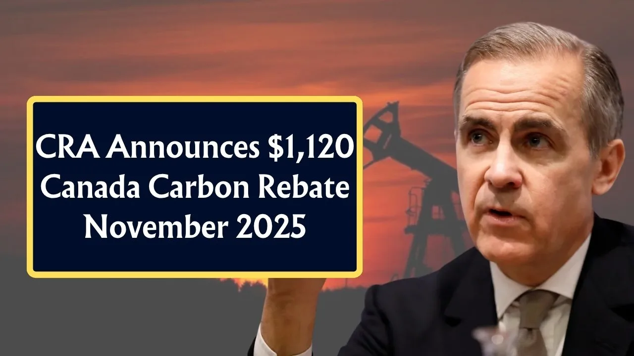 CRA Announces $1,120 Canada Carbon Rebate November 2025: New Payment ...