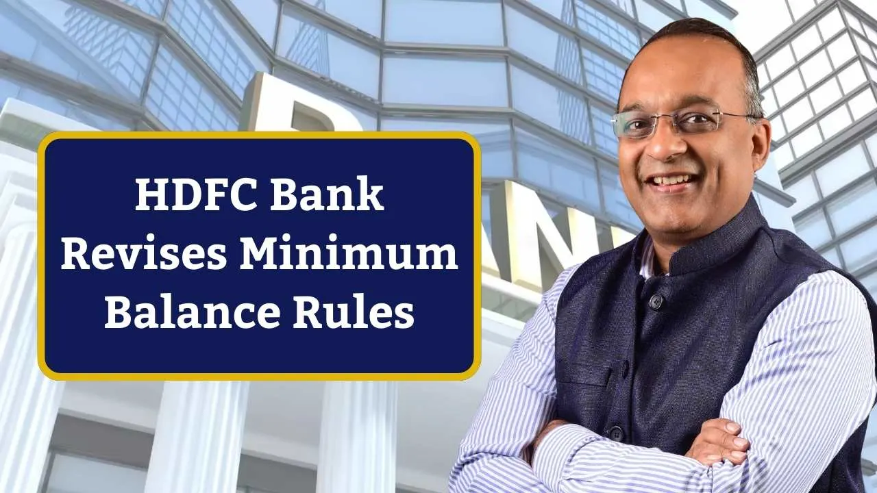 HDFC Bank Revises Minimum Balance Rules: Check New FD Option Details ...